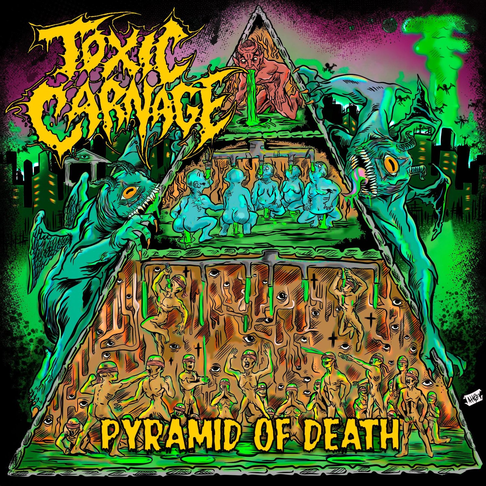 TOXIC CARNAGE lança single e lyric vídeo de “Pyramid of Death”, que ...